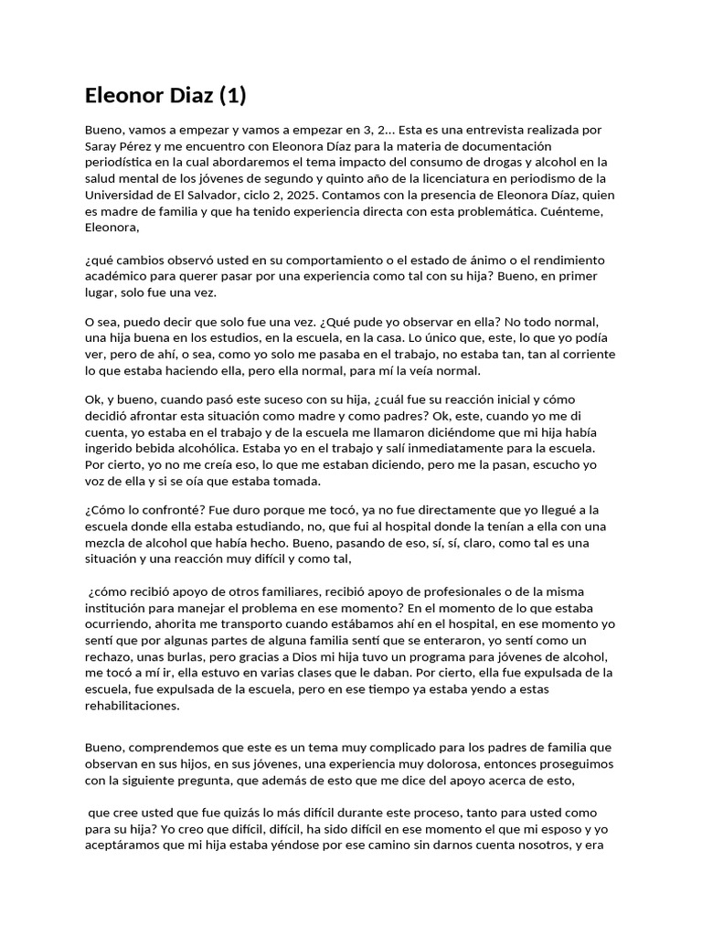 Eleonor Diaz | PDF