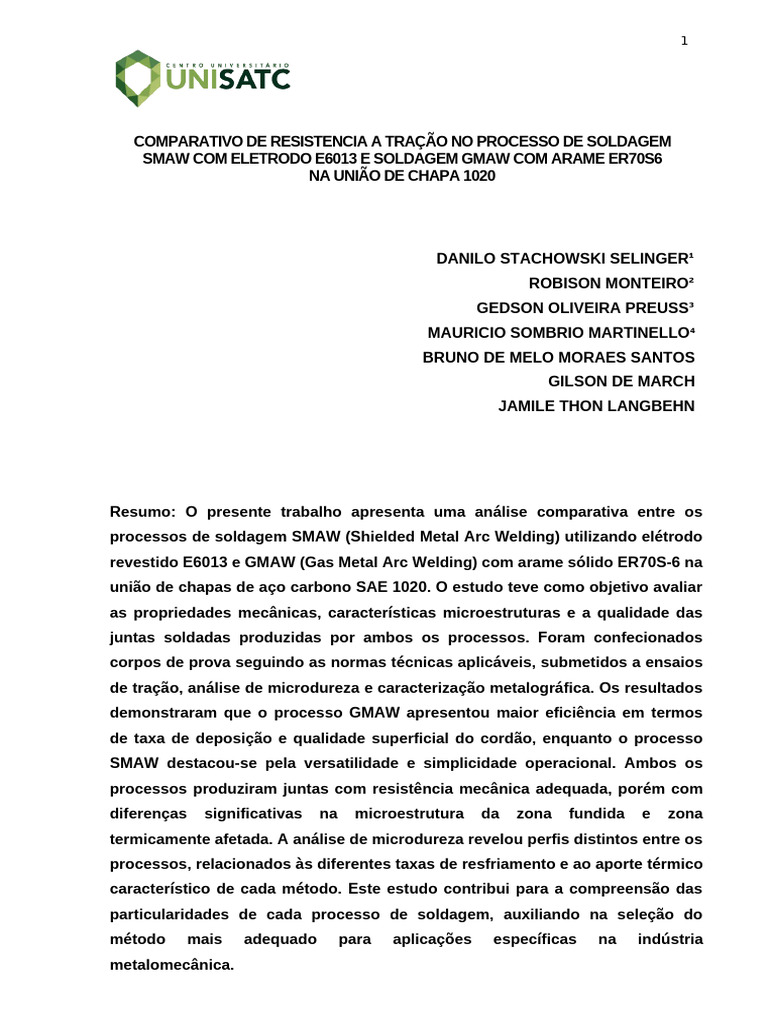 TDE-GILSON-SOLDA-4 | PDF | Engenharia Mecânica | Ciências Físicas