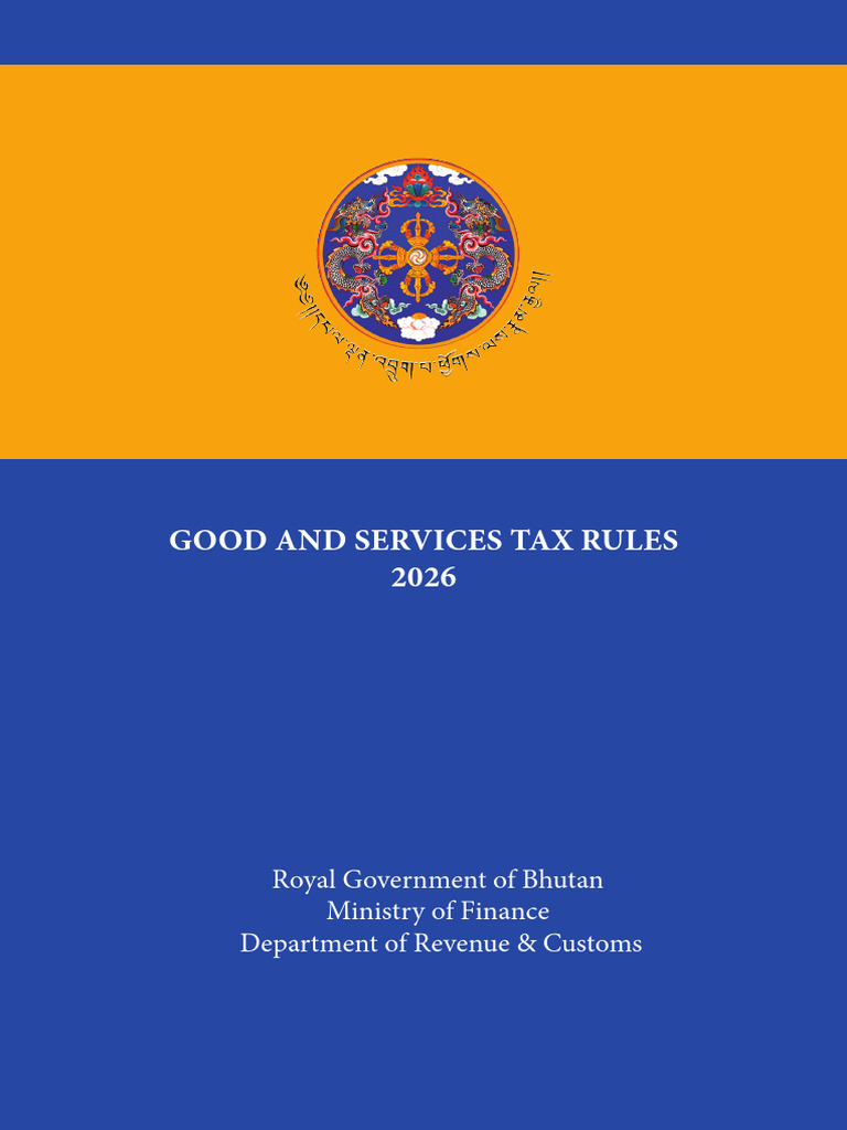 Gst Rule 2026 | PDF | Health Care | Taxes