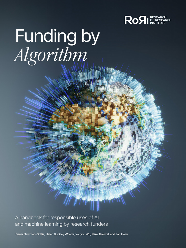Funding by Algorithm - A Handbook for Responsible Uses of AI and ...