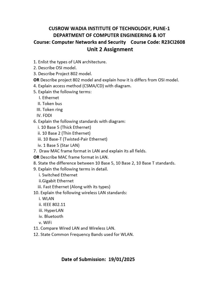 CNS Assignment 2 | PDF