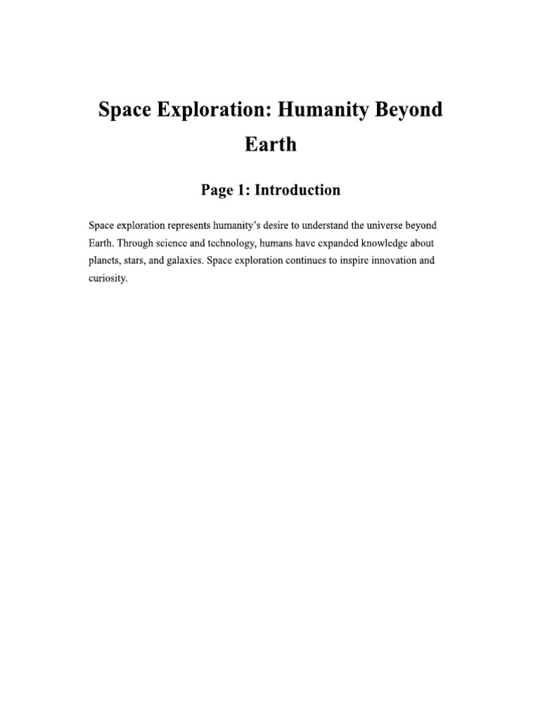 Space | PDF