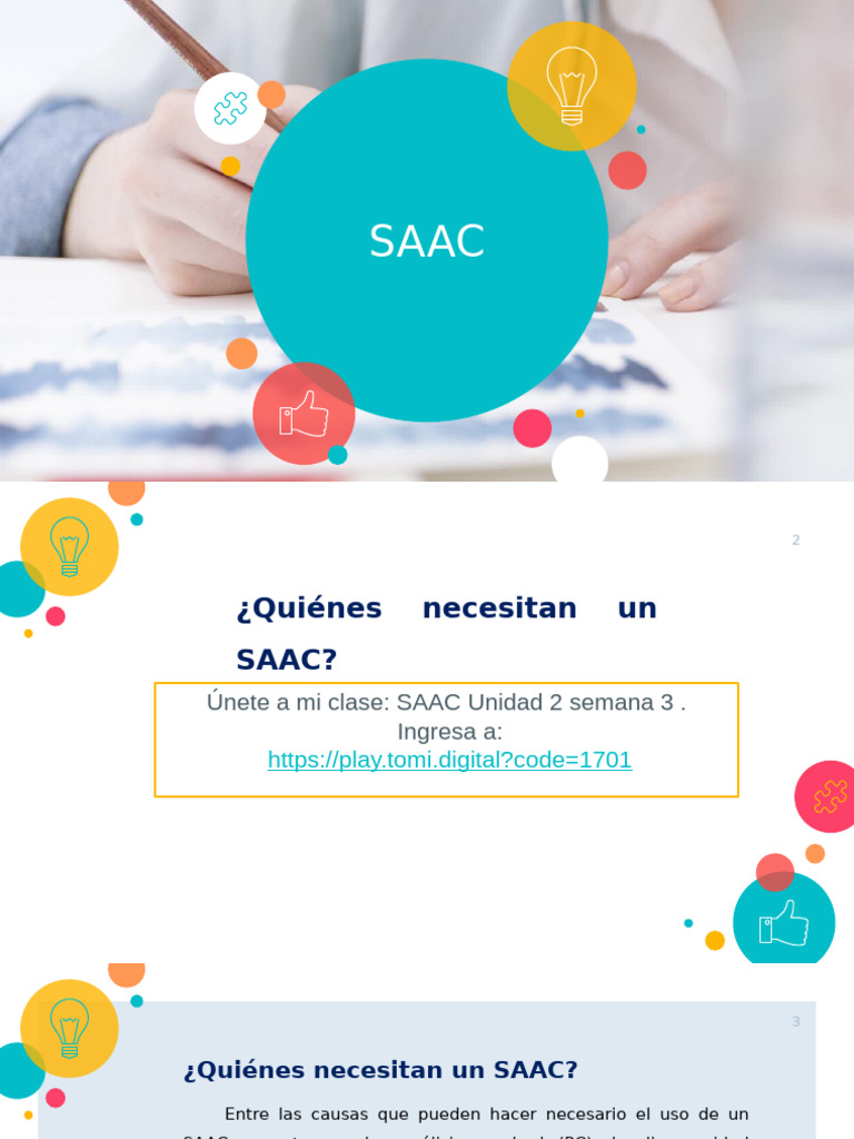 Unidad 2 SAAC (1) | PDF | Comunicación | Habla