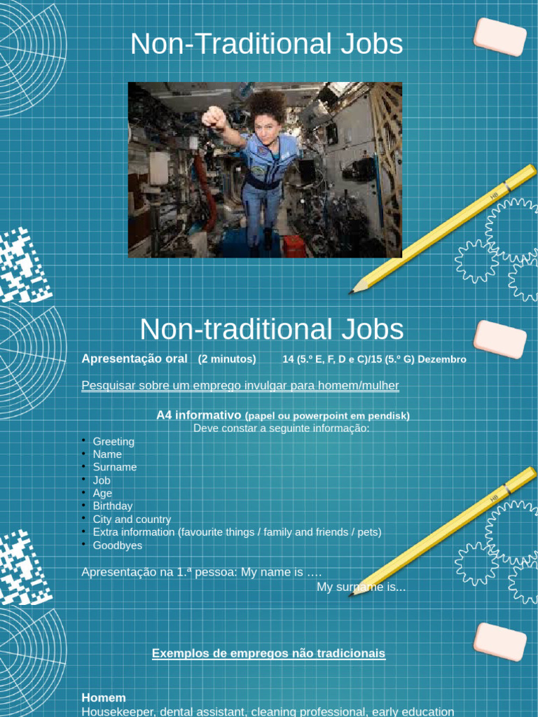 Non traditional Job | PDF