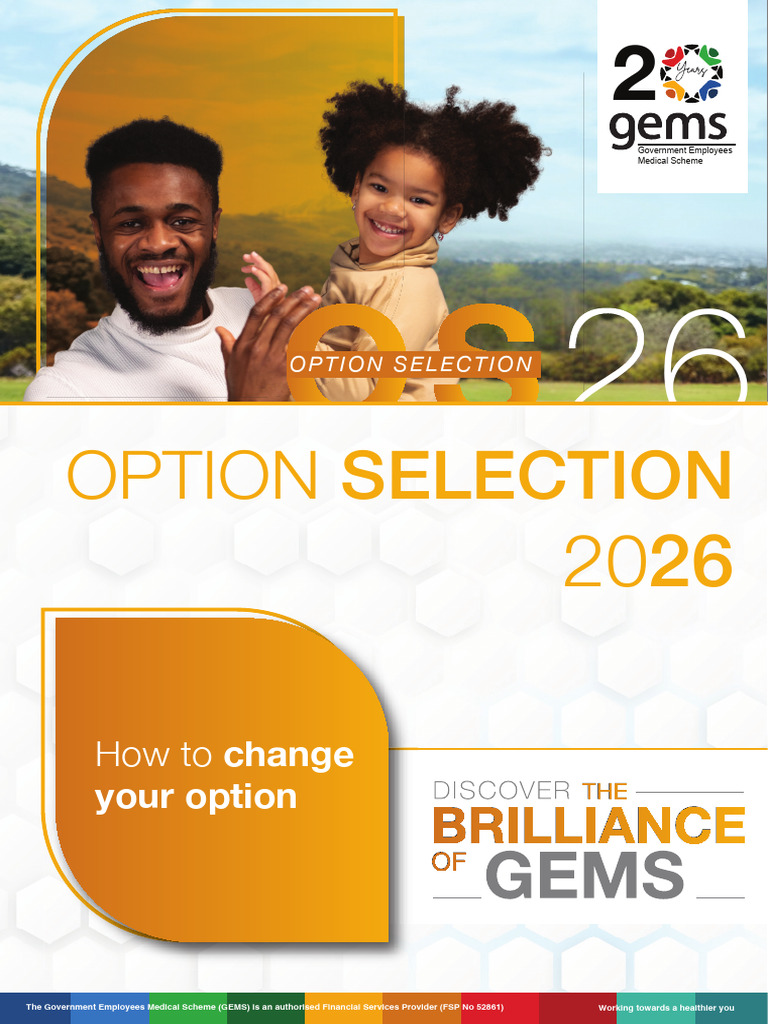 GEMS 2026 Benefit Option Selection Guide | PDF