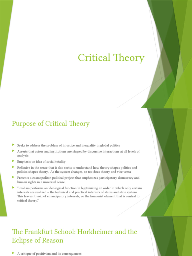 Critical Theory 2 | PDF | Critical Theory | State (Polity)