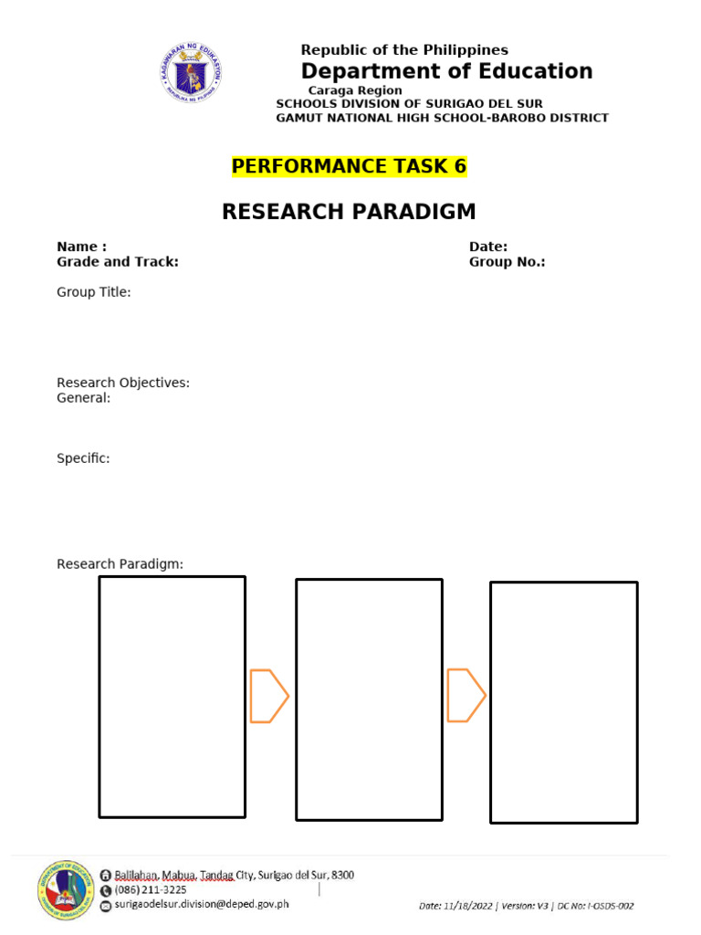 Performance Task 6 | PDF