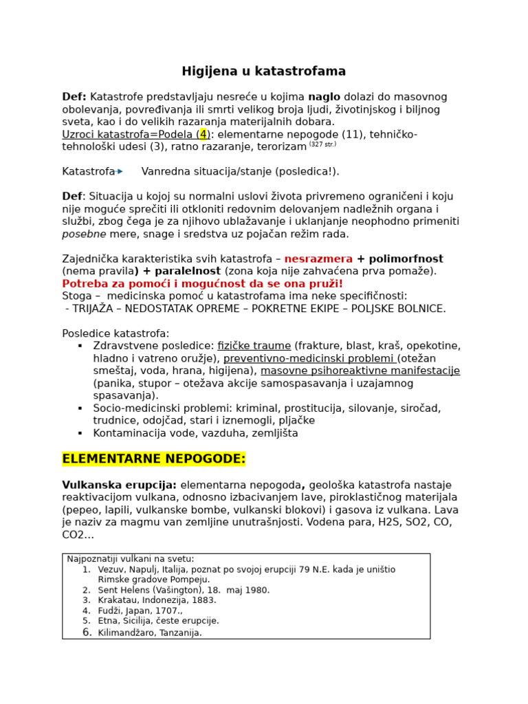 Skripta Katastofe | PDF