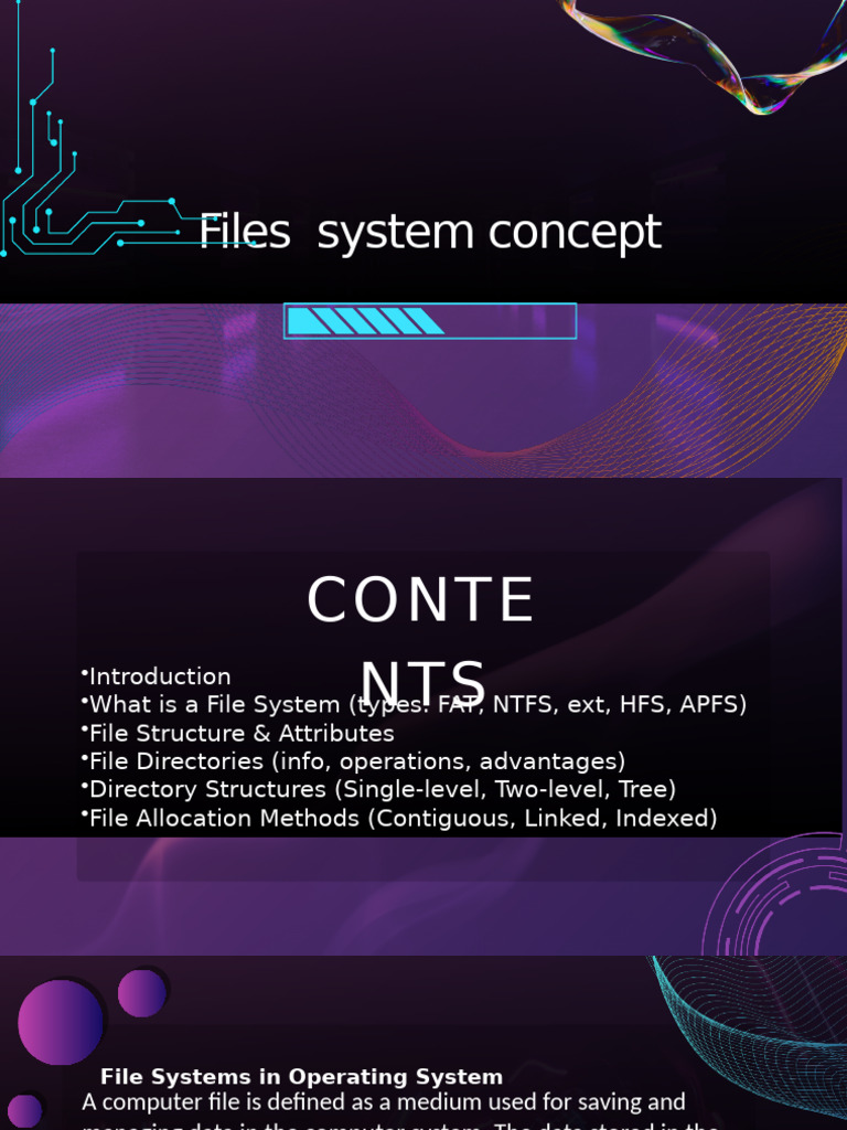 File System (1) | PDF | File System | Computer File