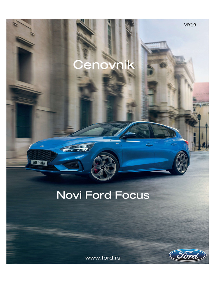 Cenovnik Focus Mk4 MY19 | PDF