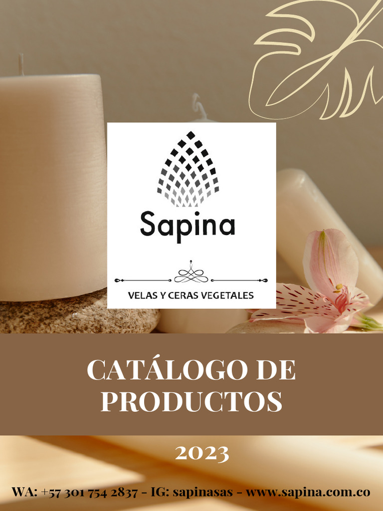Catálogo de Productos para Velas 2023 | PDF | Vela | Cera