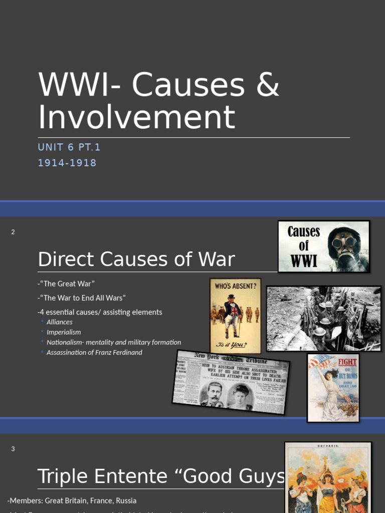 Causes of WWI: Alliances & Nationalism | PDF | German Empire | Austria ...