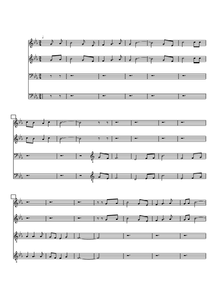 A Clare benediction - John Rutter | PDF | Vocal Music | Singing