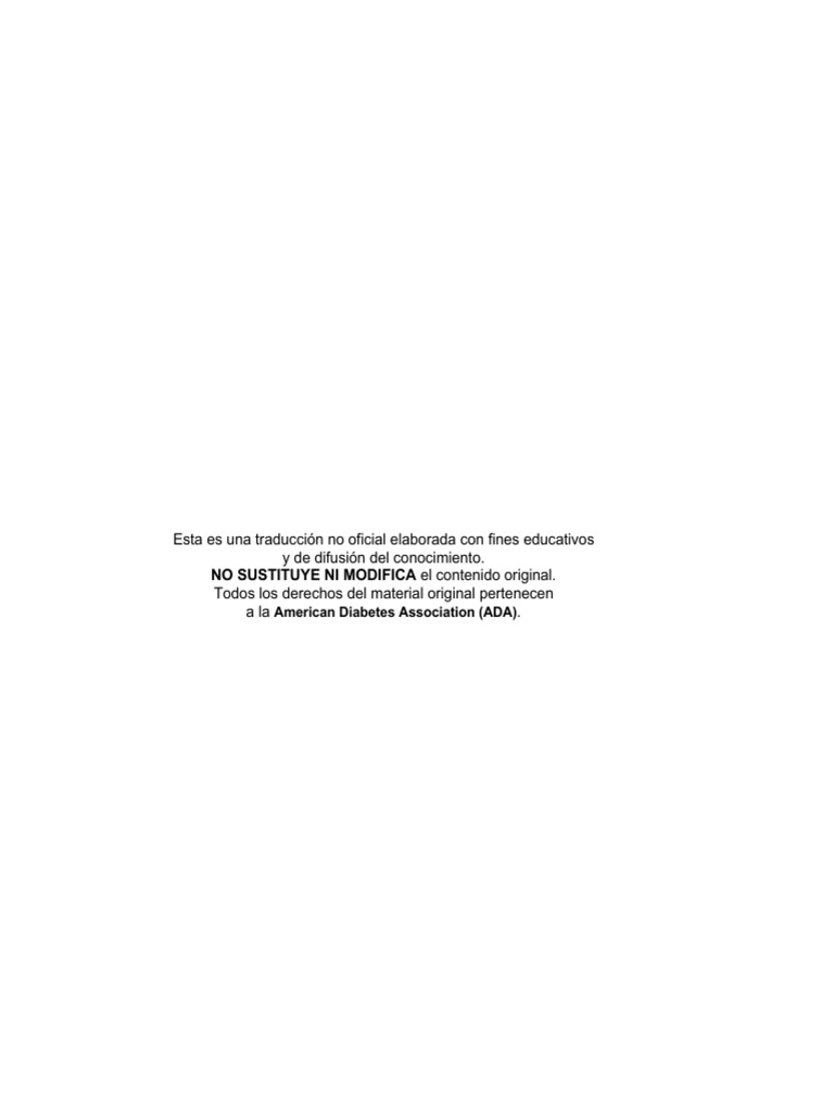 Guías ADA 2026 | PDF | Diabetes | Enfermedades cardiovasculares