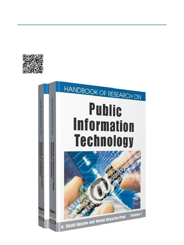 Handbook of Research on Public Information Technology ISBN ...