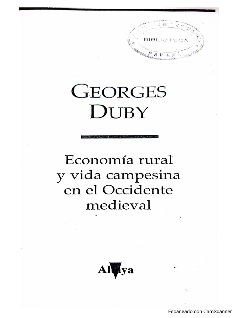 Georges Duby | PDF