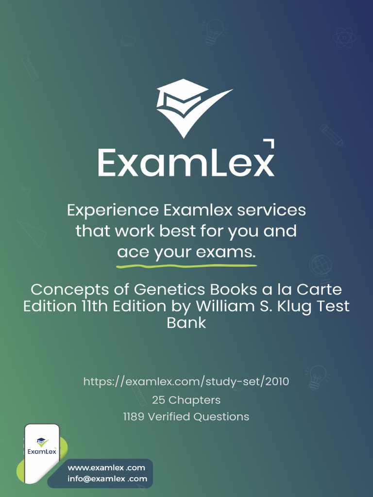 Concepts of Genetics Books a La Carte Edition 11th Edition by William S ...