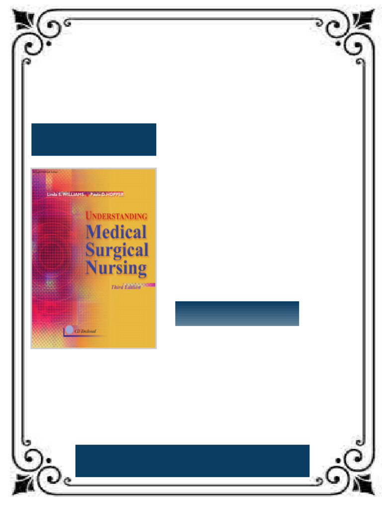 Understanding Medical Surgical Nursing 3rd Edition by Linda Williams ...