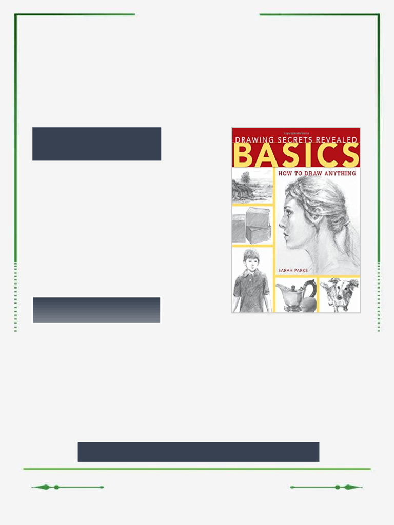Drawing Secrets Revealed Basics How to Draw Anything Sarah Parks ebook ...
