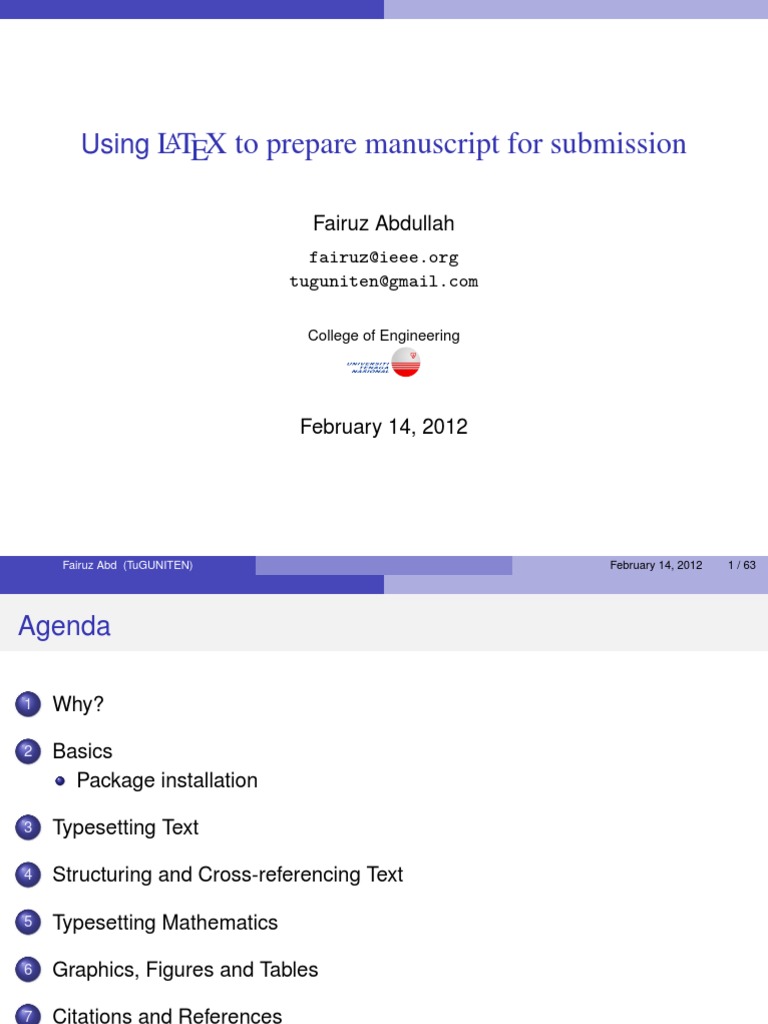 Latex Paper | PDF | Te X | Text