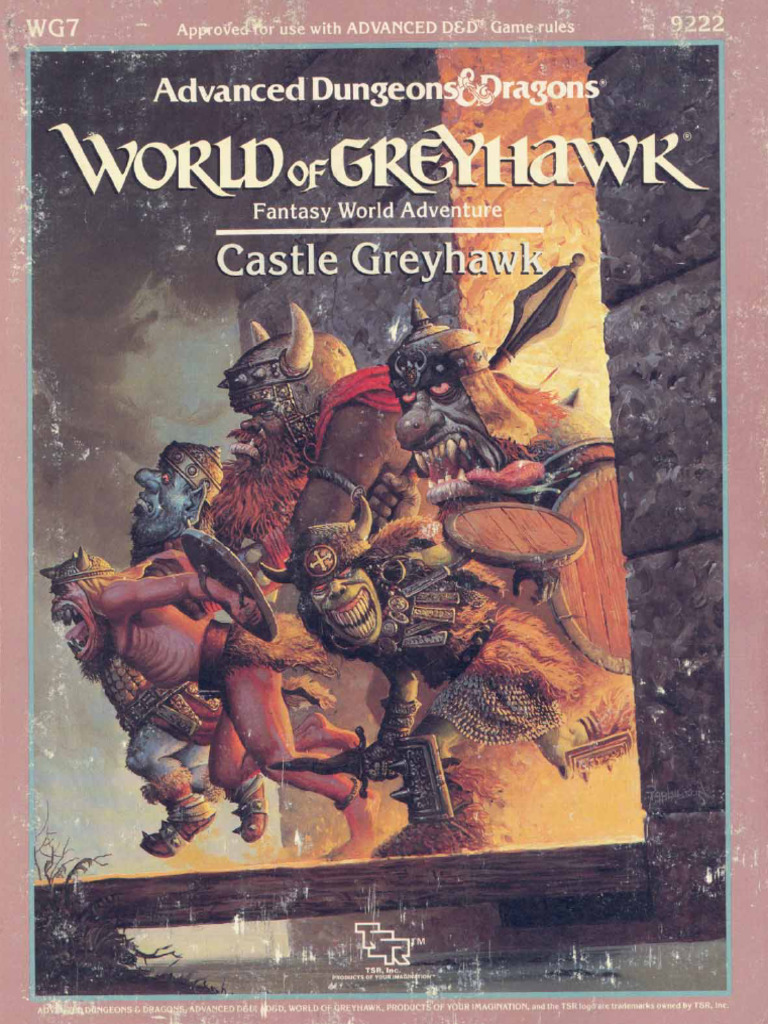 2ed - WG07 - Greyhawk - 9222 - Castle Greyhawk (1-25) | PDF | Dwarf ...