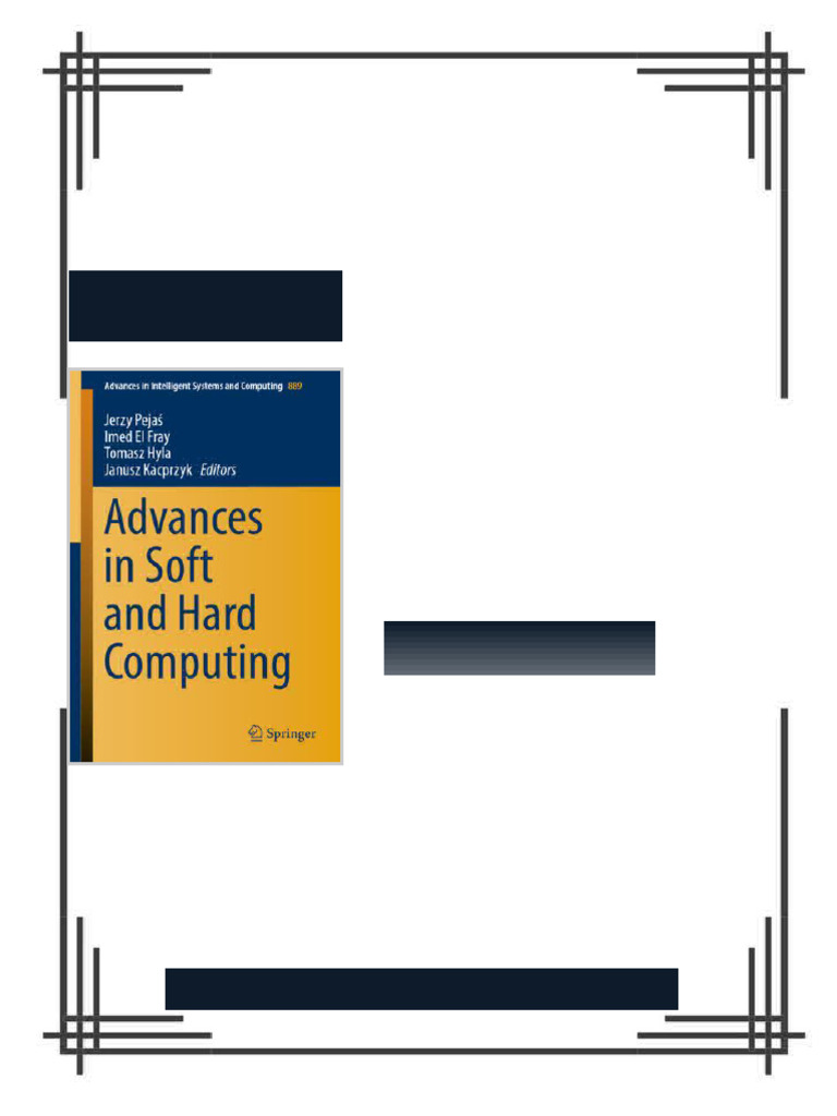 Advances in Soft and Hard Computing Jerzy Pejaś eBook simplified ...