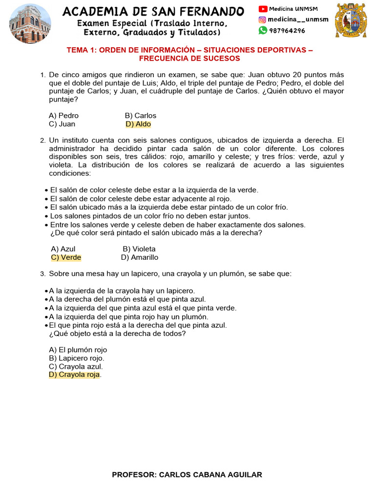 Claves Tarea 1 Rm - Cabana | PDF | Azul | Percepción visual