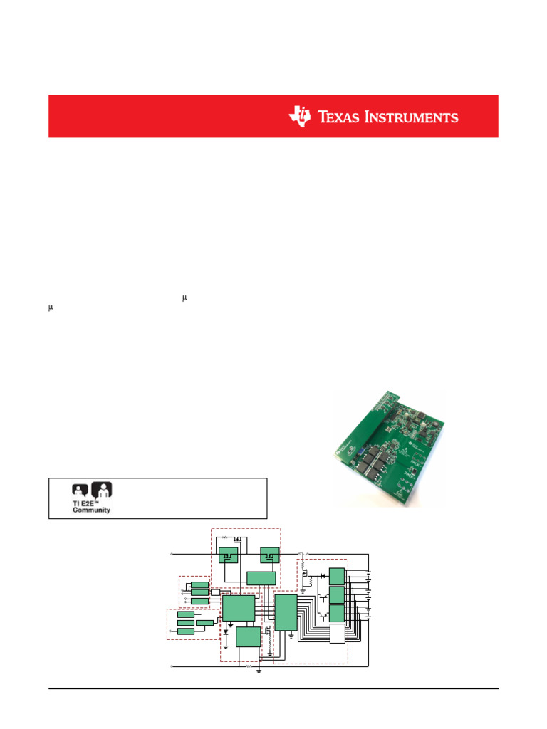 TI 13s BMS 48V | PDF | Microcontroller | Electromagnetism