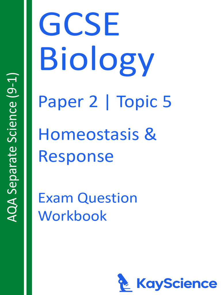 AQA GCSE Biology Homeostasis Workbook | PDF | Endocrine System
