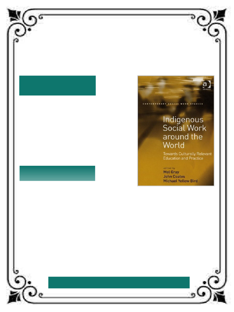 Indigenous Social Work Around the World 1st Edition Mel Gray ebook ...