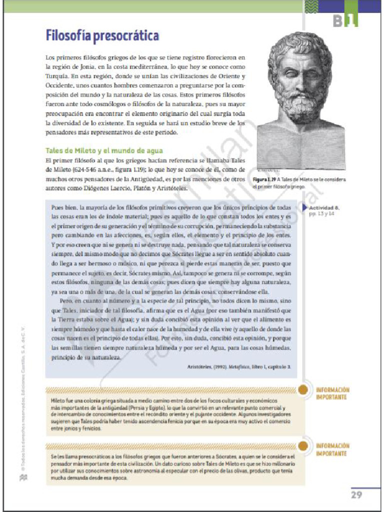 Filosofía Presocrática | PDF