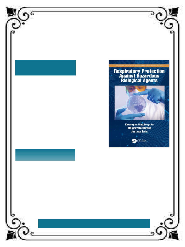 Respiratory Protection Against Hazardous Biological Agents 1st Edition ...