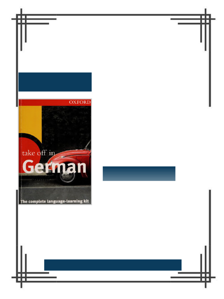 Oxford Take Off in German 2nd Edition Heike Schommartz ebook ...