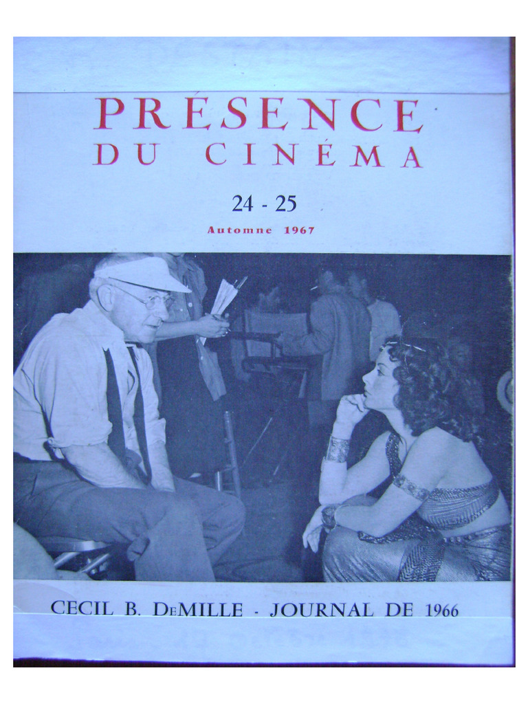 24-25. Cecil B. DeMille | PDF