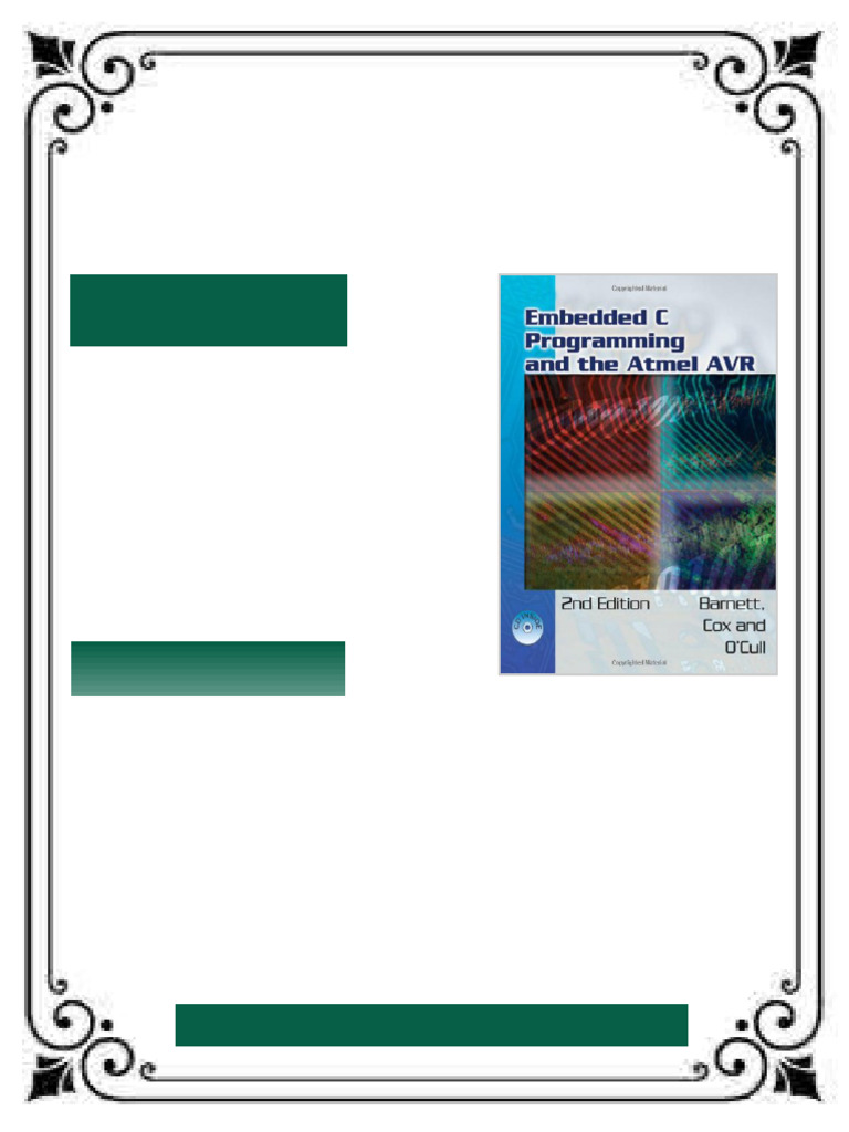 Embedded C Programming and the Atmel AVR 2nd Edition Richard H. Barnett ...