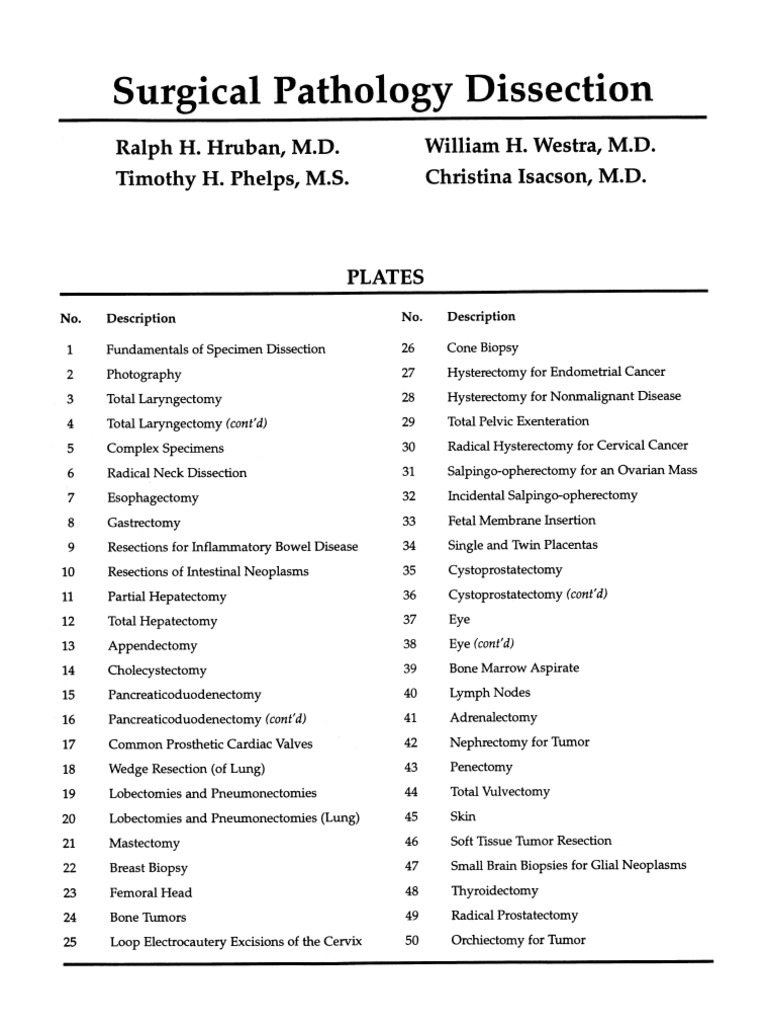 Ralph H. Hruban MD, William H. Westra MD, Timothy H. Phelps MS ...