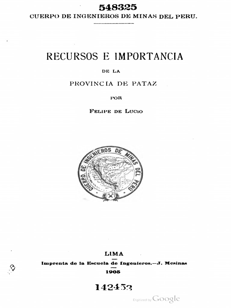 Recursos e Importancia de La Provincia de Pataz 1767647035 | PDF