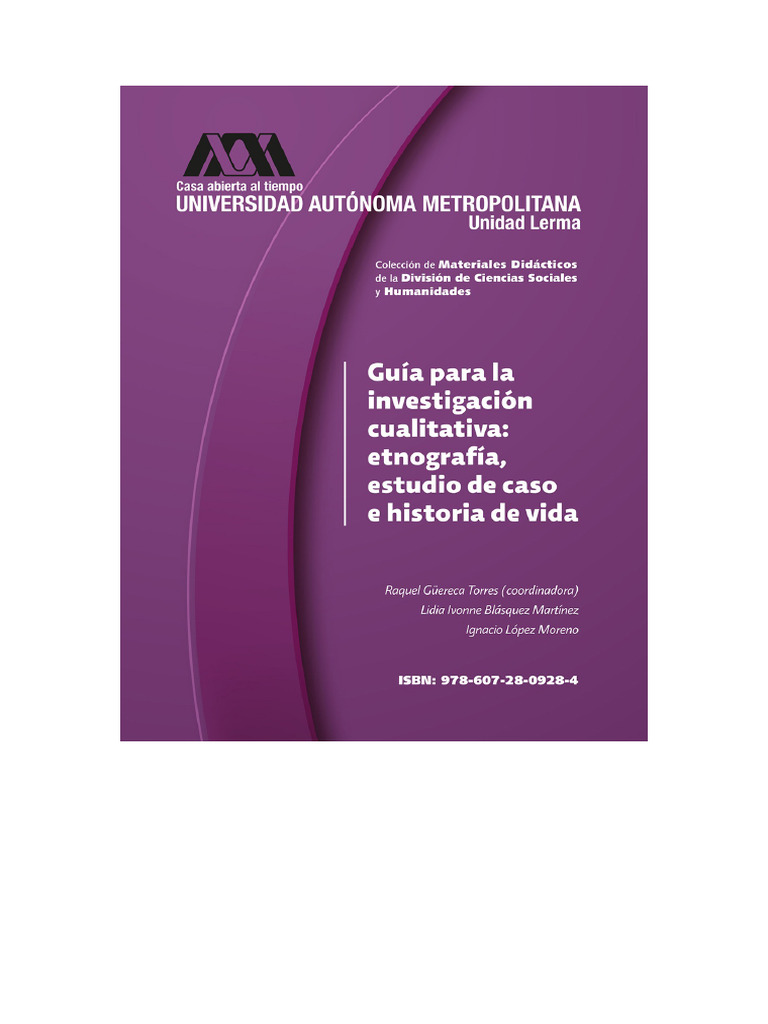 Guia Etnografia | PDF | Paradigma | Conocimiento