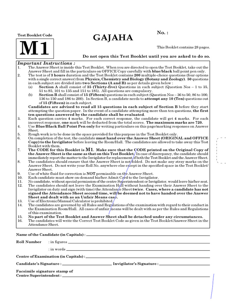 Neet 2022 Question Paper m1 | PDF | P–N Junction | Series And Parallel ...
