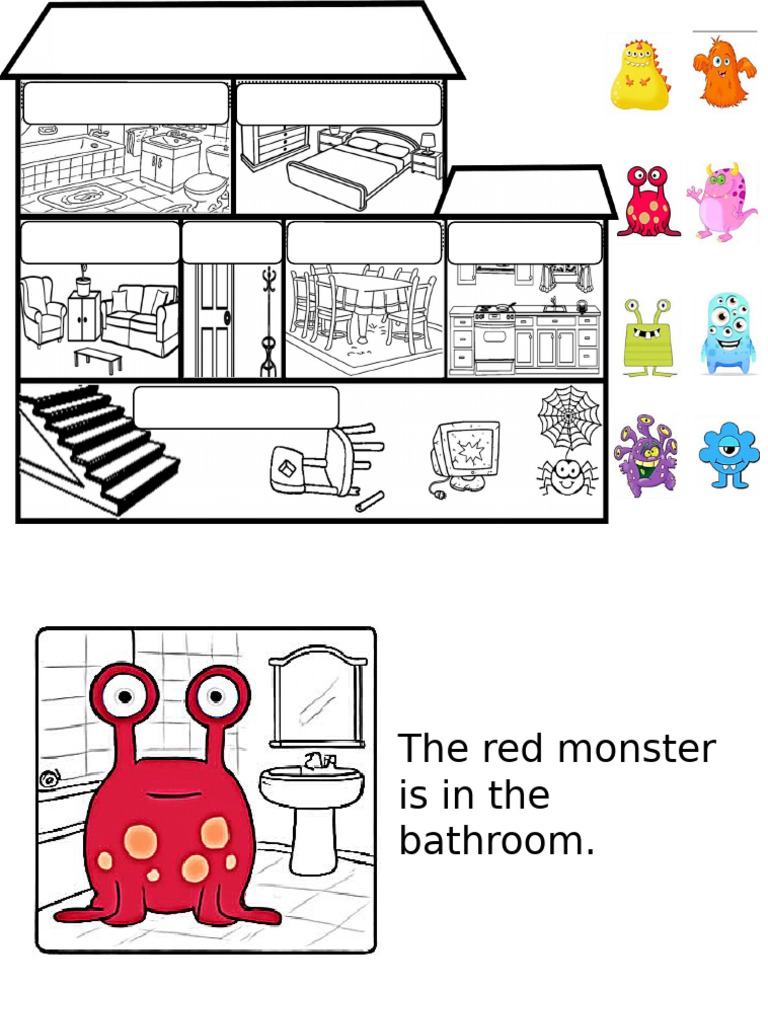 Colorful Monsters in Every Room | PDF