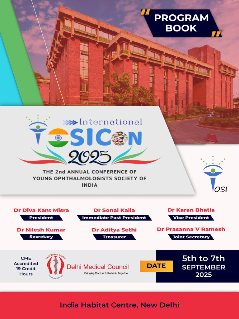 Program Book | PDF | Ophthalmology | Human Eye