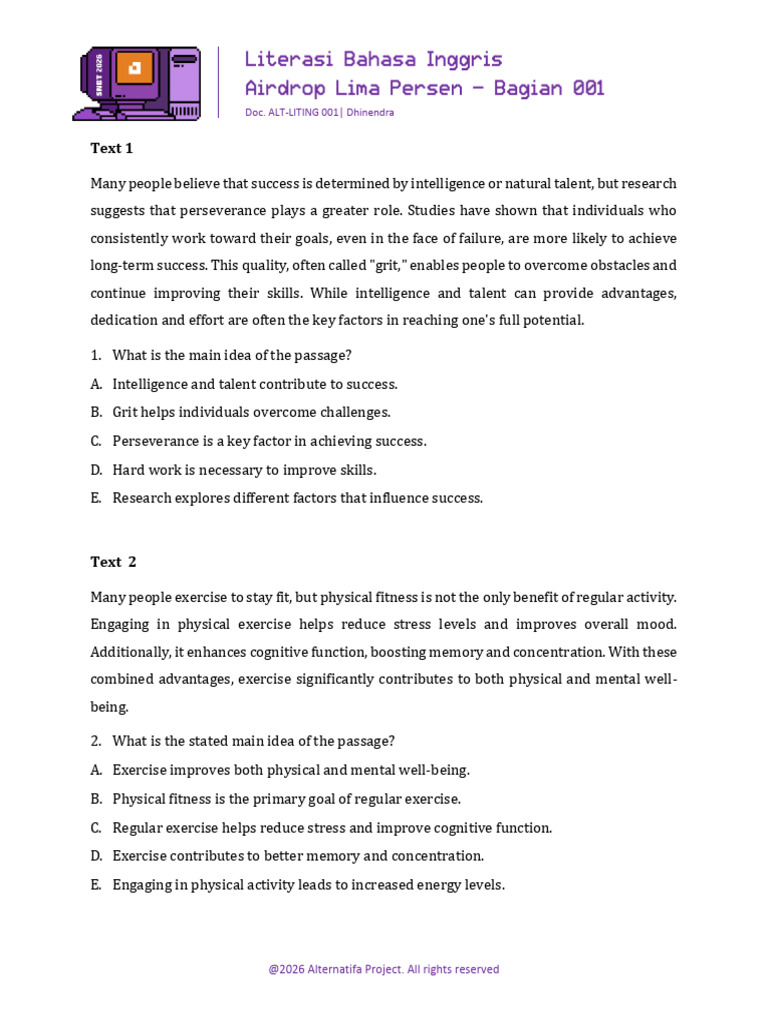 Grit, Exercise, and Nature's Adaptations | PDF | Motivation | Motivational