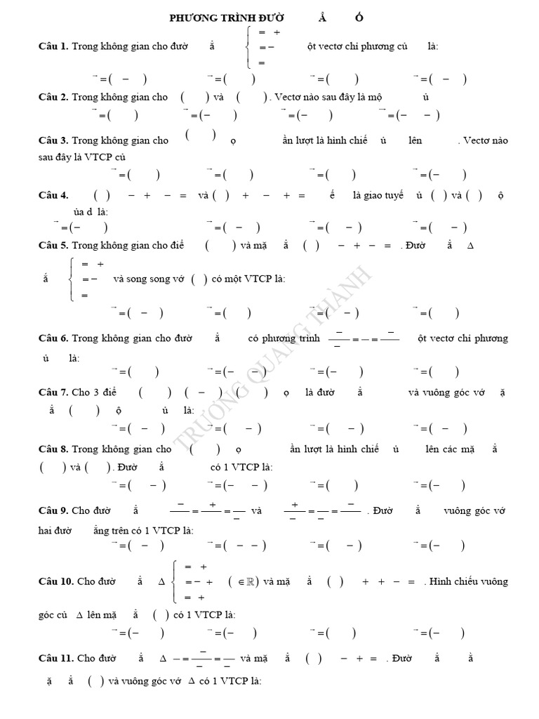 PT DUONG THANG _SO 1 | PDF