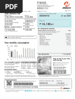 Sample MERALCO Electricity Bill | PDF