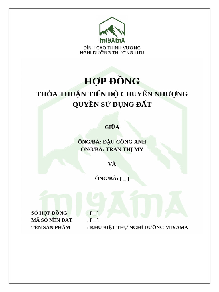 2. Mẫu-PTTT2-3_HĐ Đặt Mua_Miyama 2026 | PDF