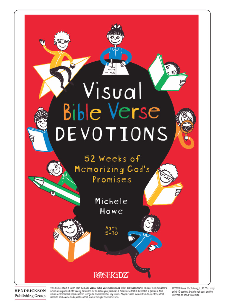 Rose Bible ECharts Visual Bible Verse Devotions Forgiven by God | PDF ...
