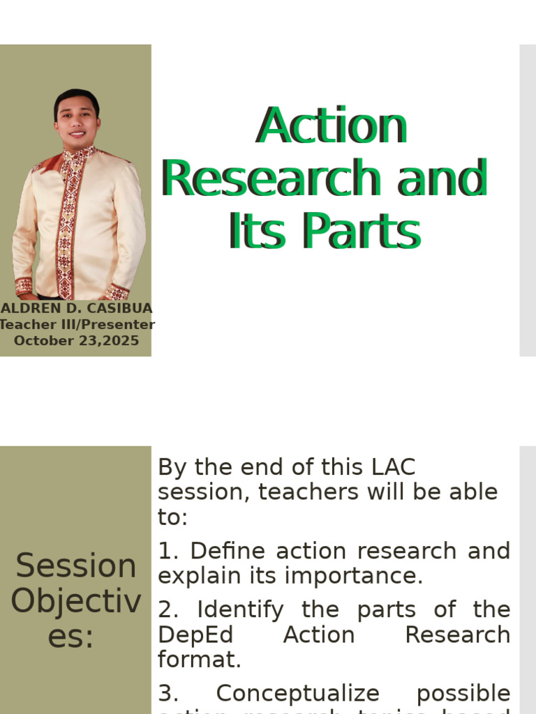 Action Research Presentation Casibua Aldren (1) | PDF | Reading Comprehension | Learning