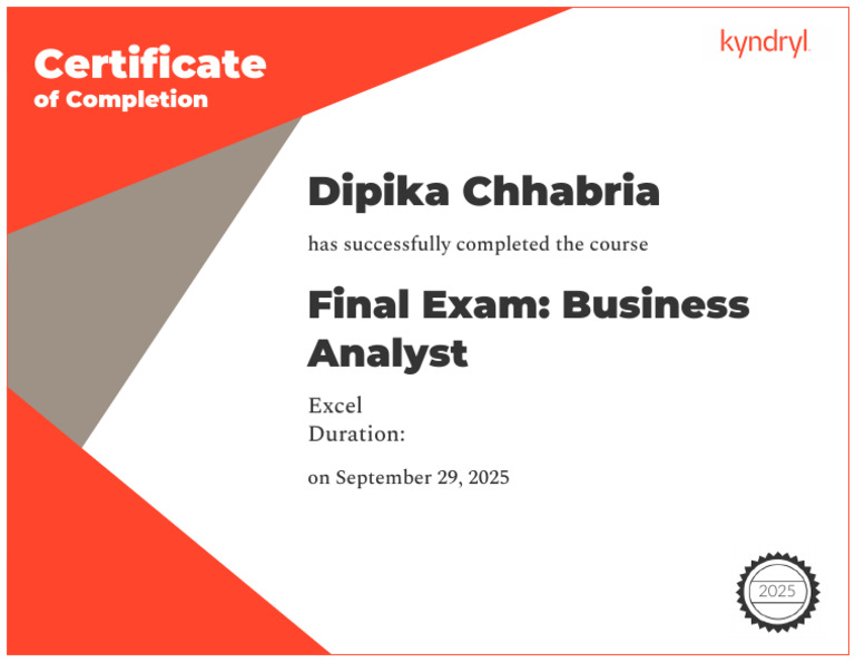 Final Exam_ Business Analyst | PDF