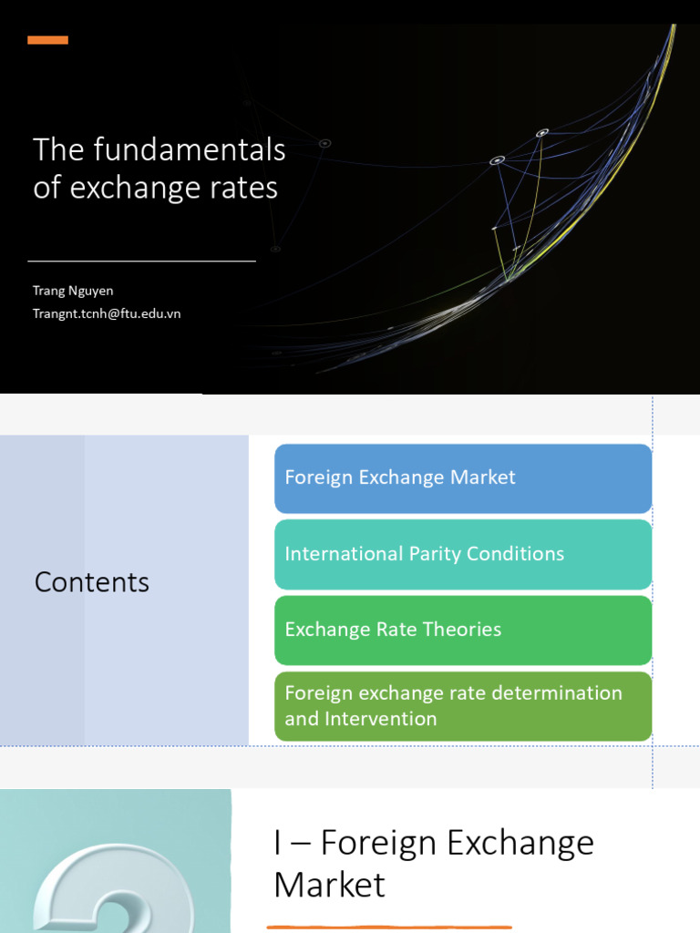 Chapter 1 - 2025 | PDF | Exchange Rate | Foreign Exchange Market