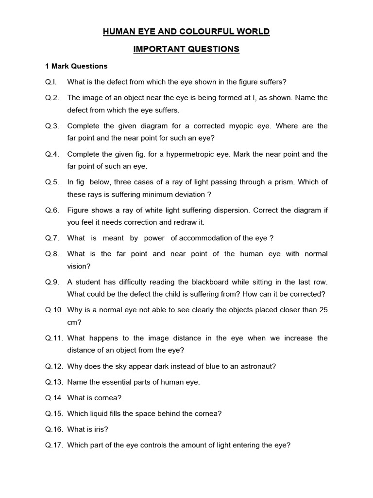 Human Eye | PDF | Eye | Human Eye